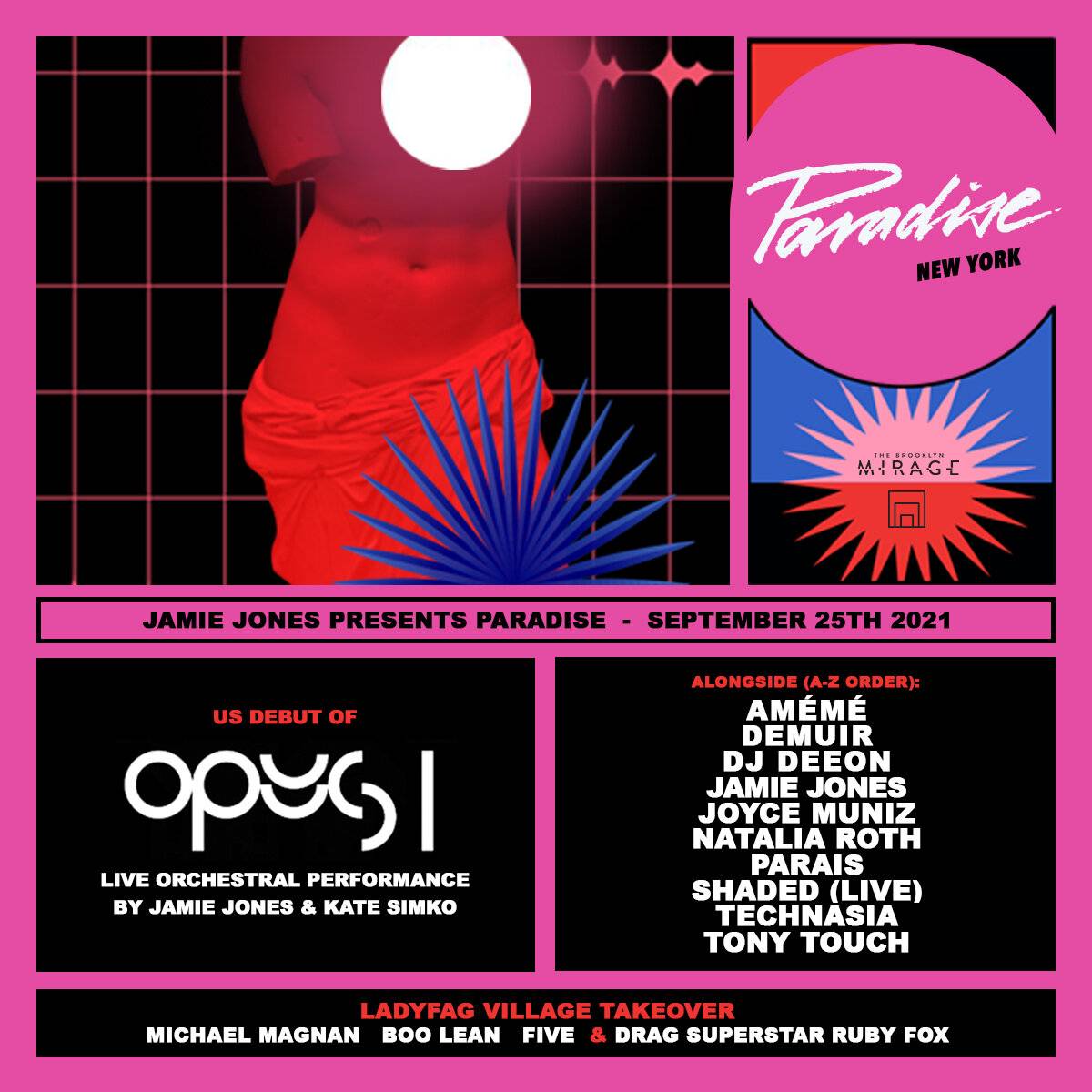 Jamie Jones’ Paradise Event Series Returns to New York - Prysm UK