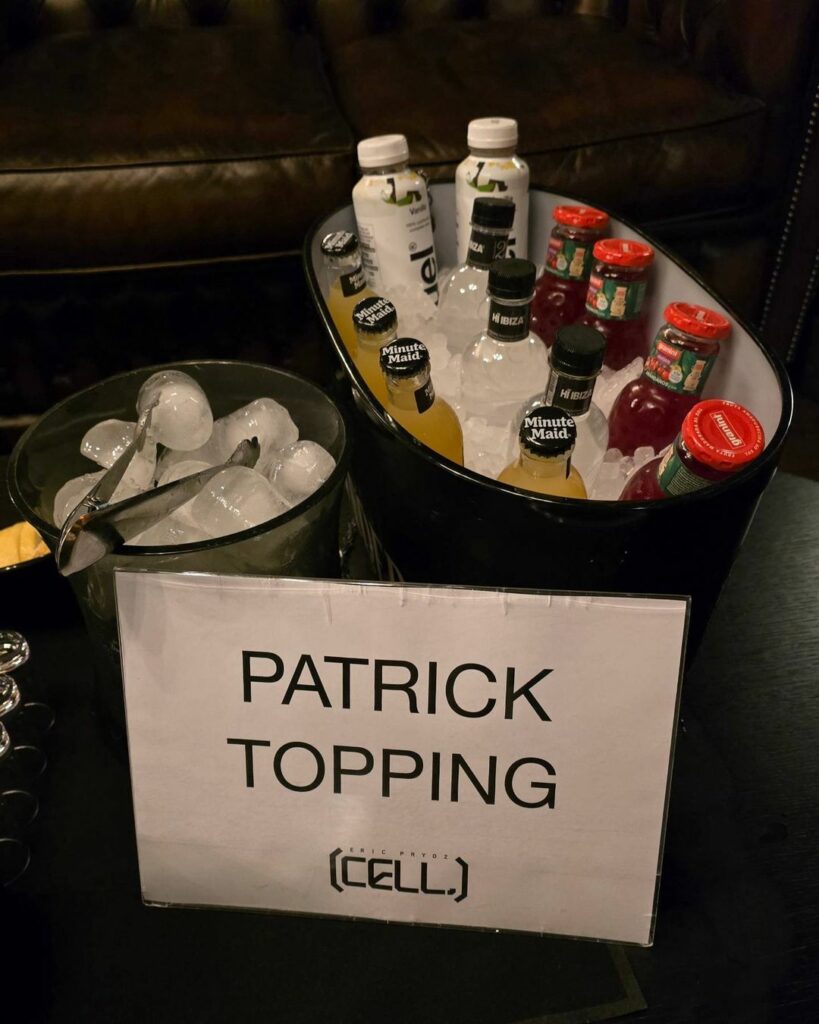 Patrick Topping veut lancer une "Sober Party" en Octobre - Prysm